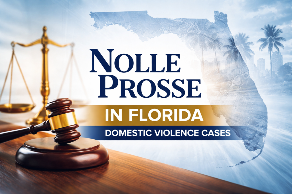 What Does Nolle Prosse Mean in a Domestic Violence Action?